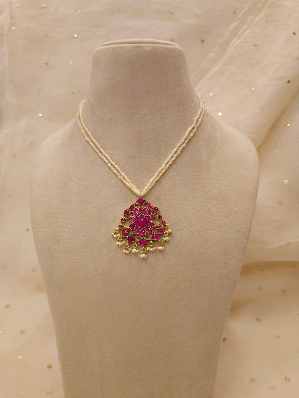 Rudra-pushpa pendant necklace – RACHNA GOYAL